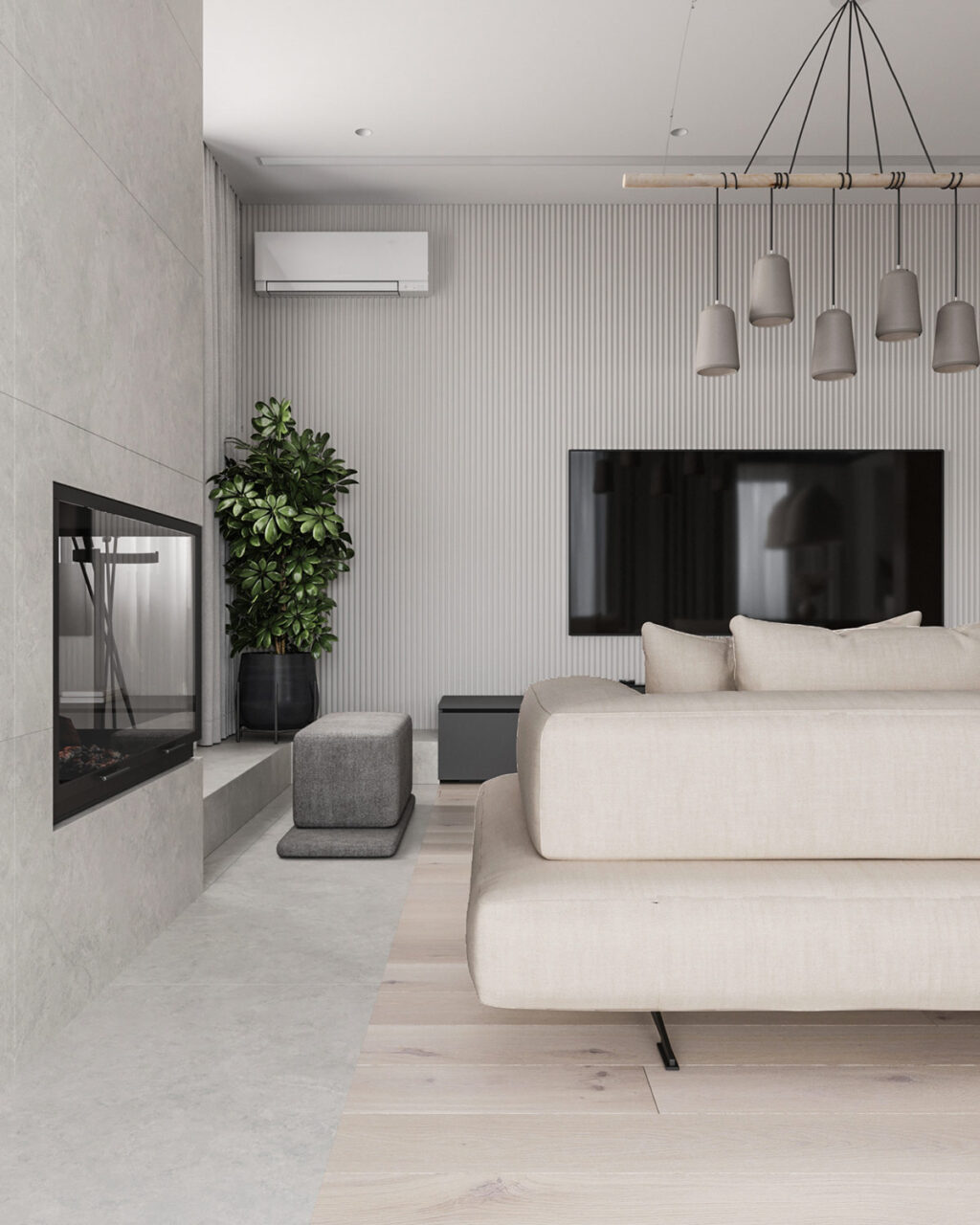 Refined & Reposeful Grey Interior in Ukraine (With Floor Plans)