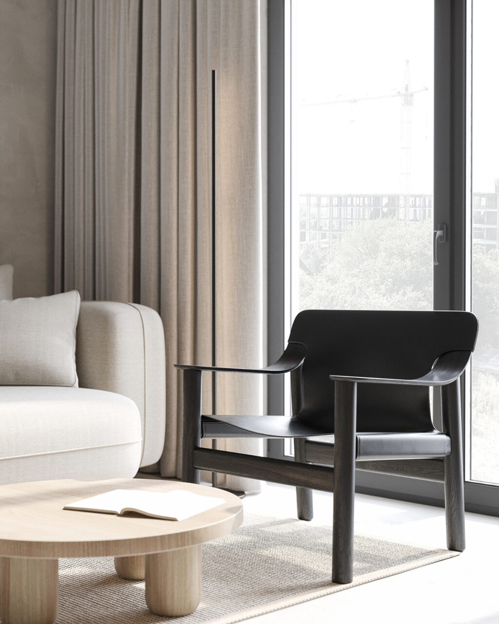 Minimising Interior Fuss With Microcement Industrial Decor