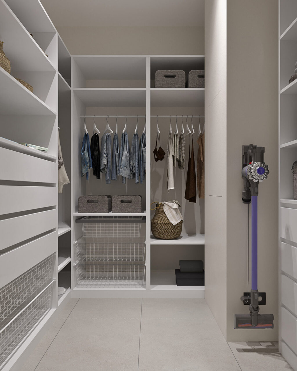 walk in wardrobe | Interior Design Ideas