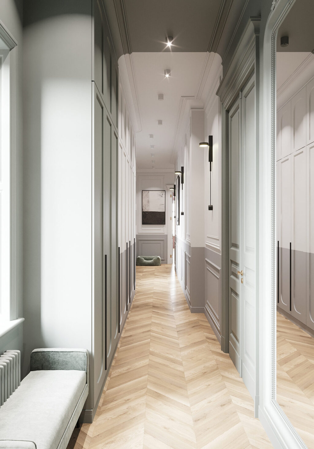 hallway decor inspiration | Interior Design Ideas