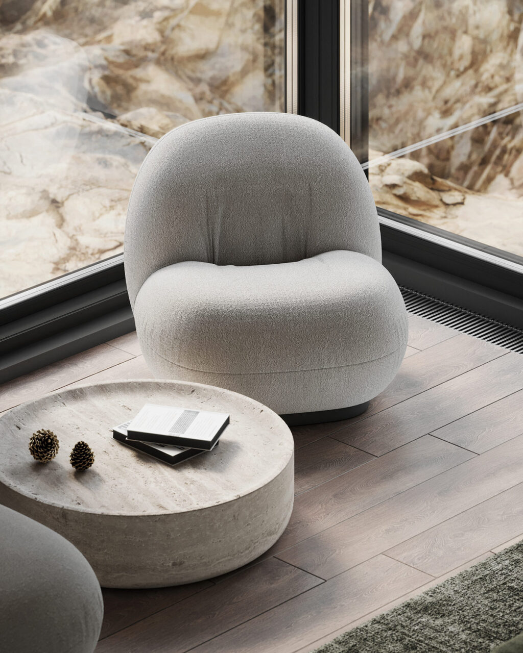 modern round coffee table | Interior Design Ideas