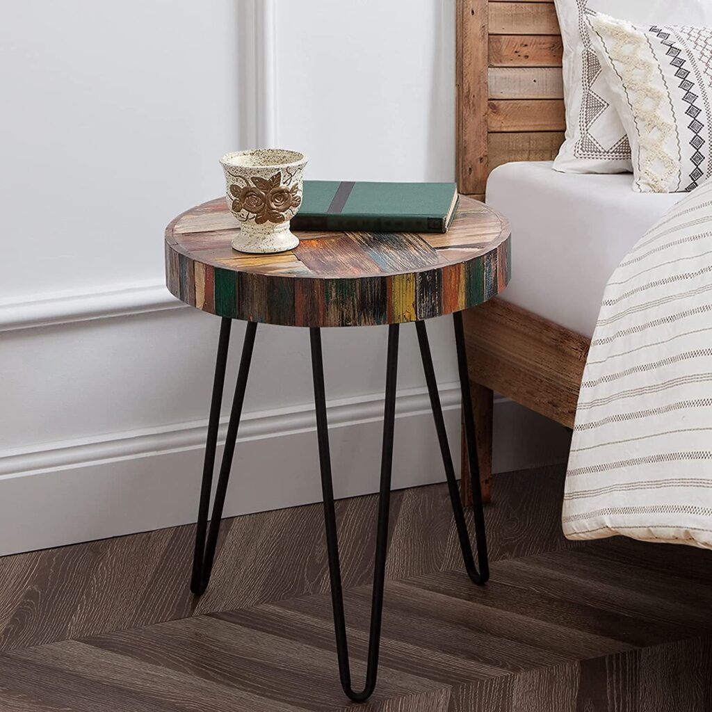 51 Round Side Tables with Designer Decorative Appeal