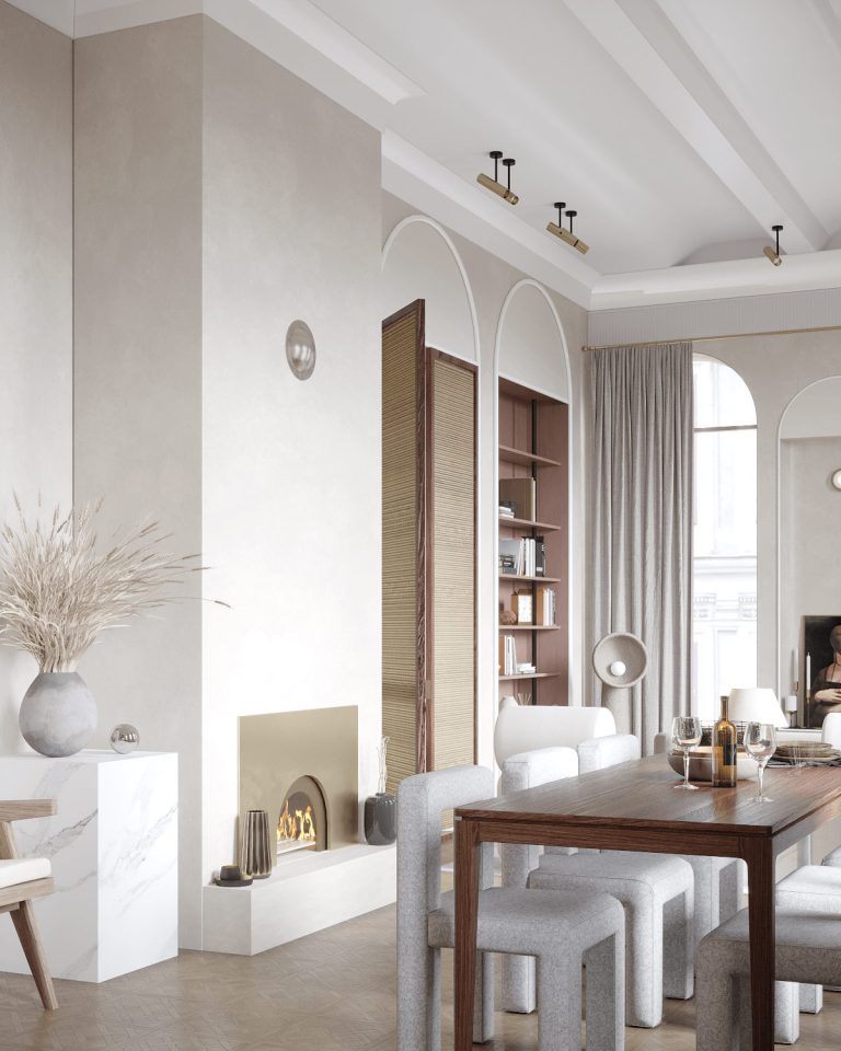 unique fireplace | Interior Design Ideas