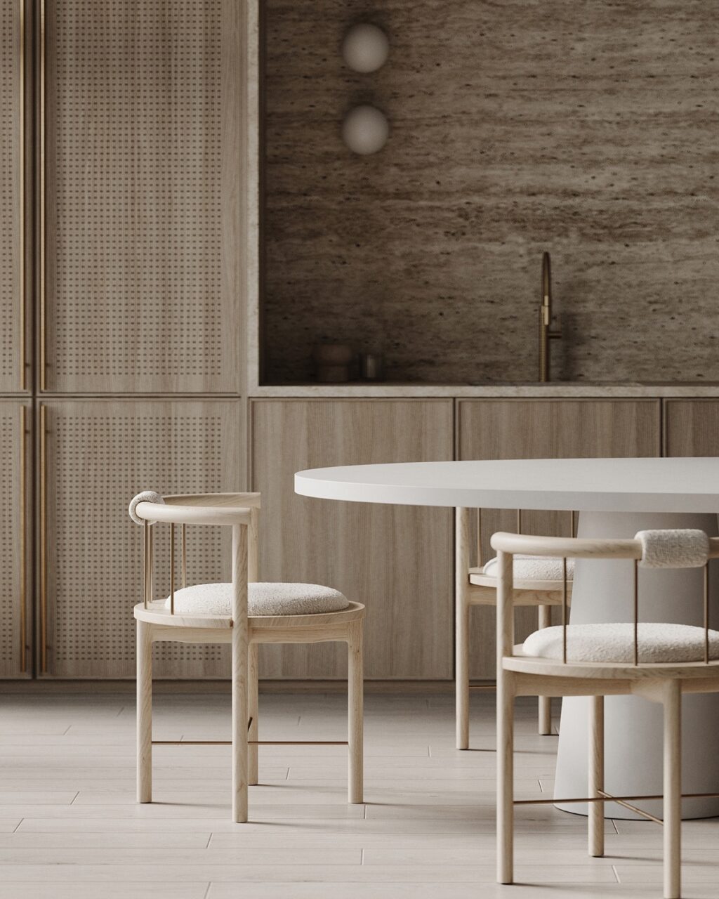 Warm Interior Decor With Comforting Soft Forms