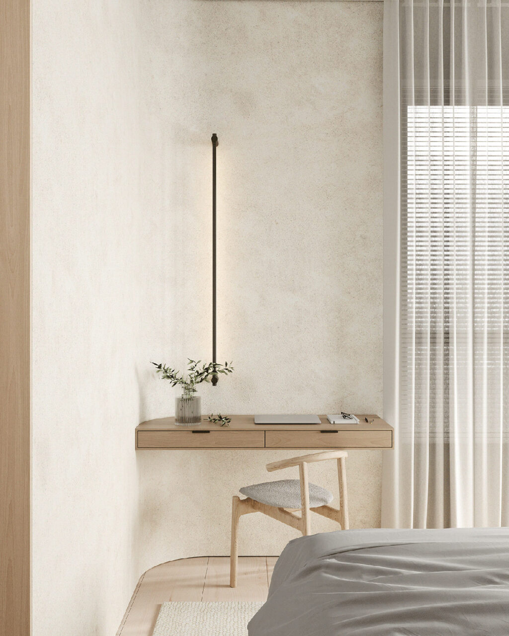 Light Family Home Interior With Chic Open Plan Living Space