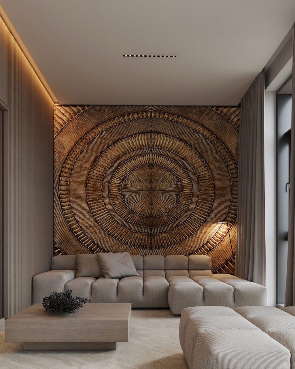 square coffee table | Interior Design Ideas