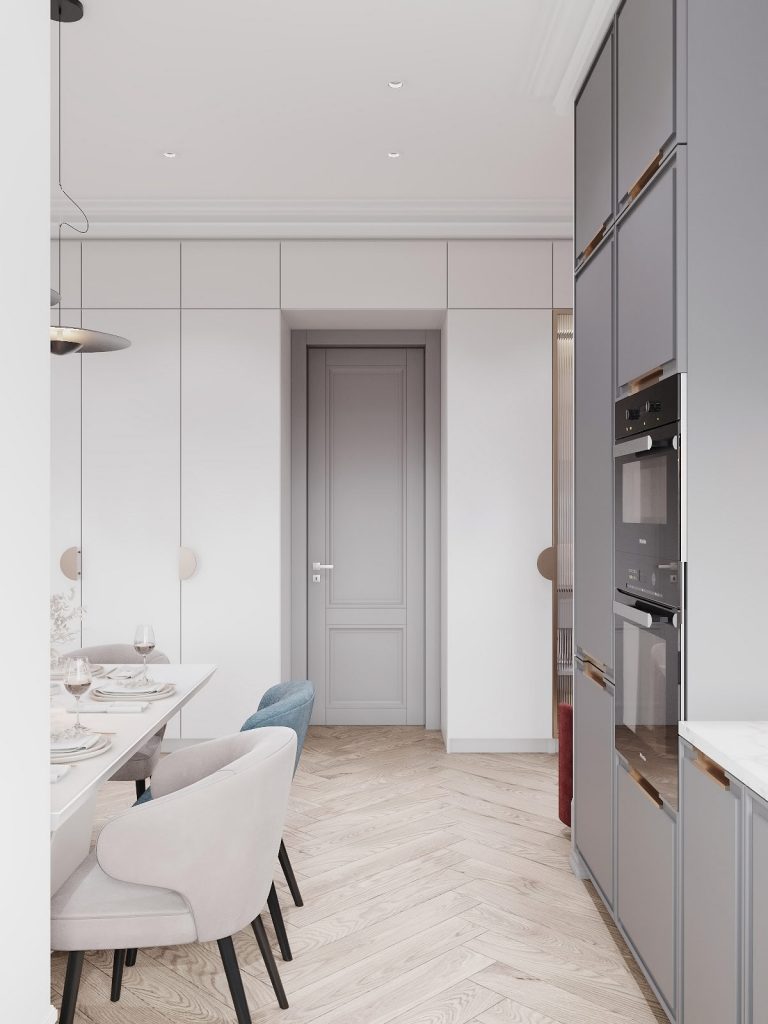 grey kitchen | Interior Design Ideas