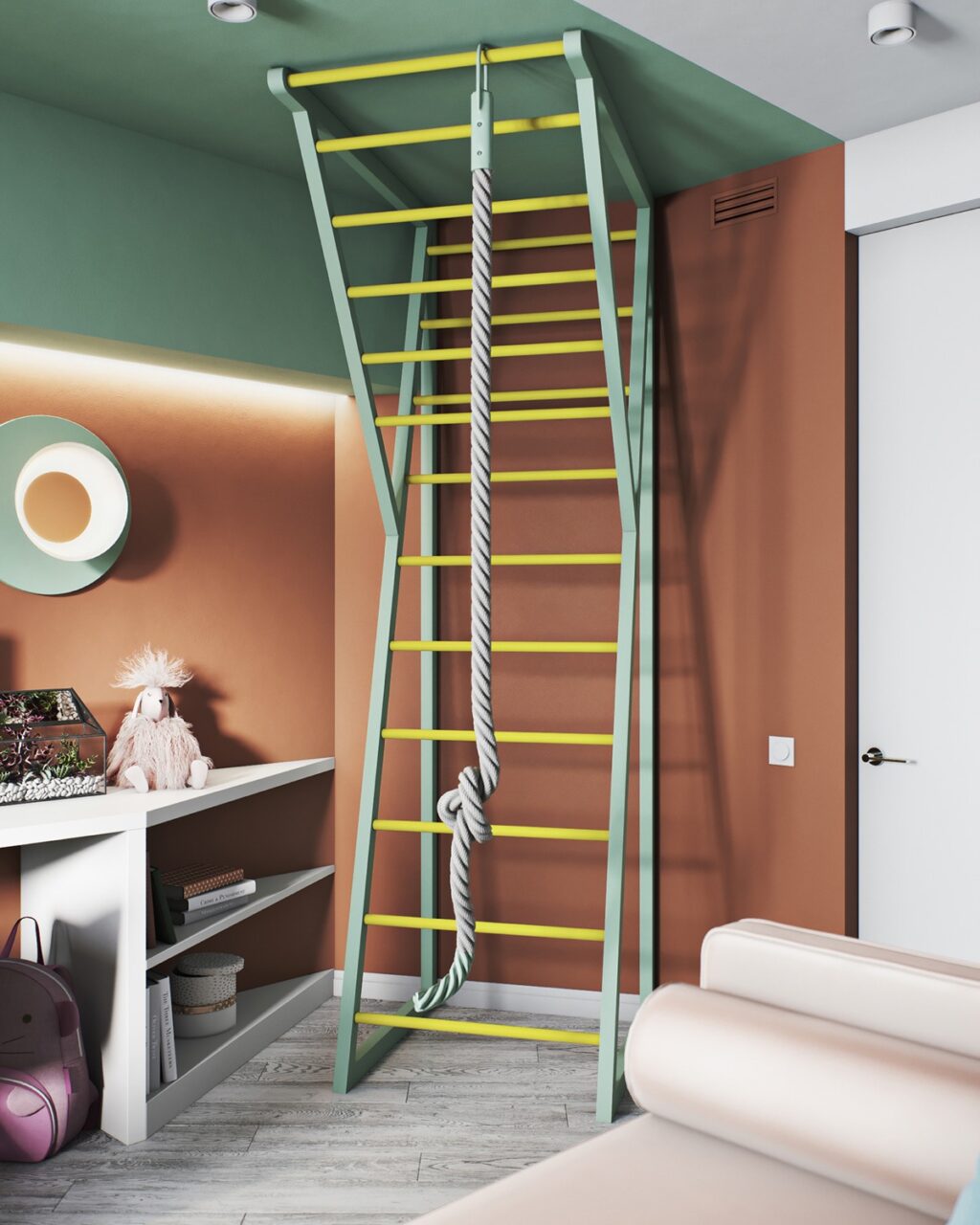 kids indoor climbing frame | Interior Design Ideas