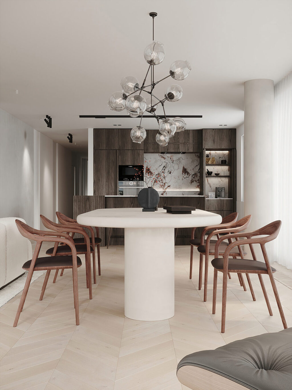 modern dining table | Interior Design Ideas