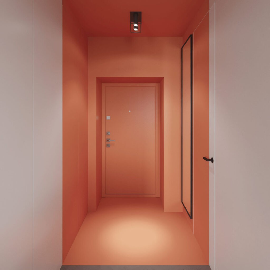 Colouring Fun Vibes With Orange Accent Decor