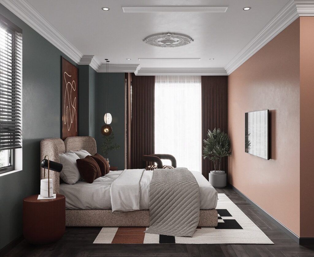 Melding Muted Colours Into Modern Decor