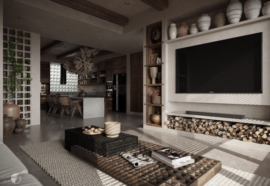 Rustic Nomadic Interiors With Botanical Beauty