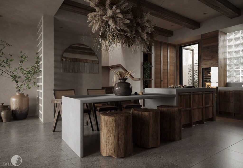 Rustic Nomadic Interiors With Botanical Beauty