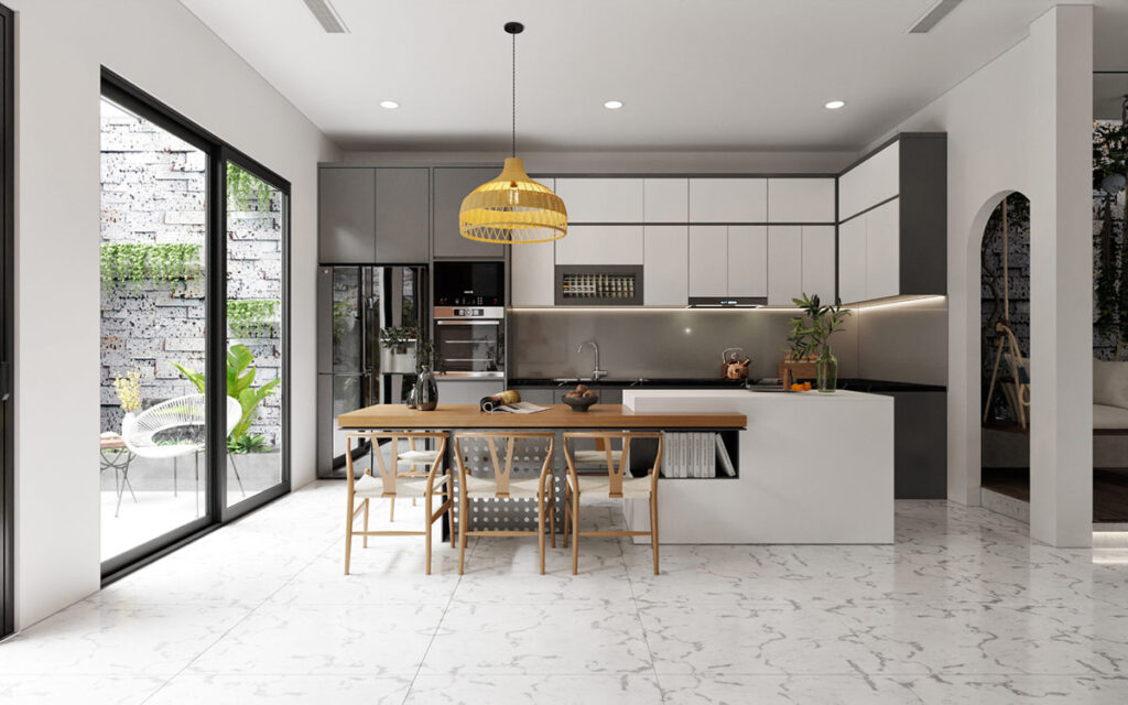 Polished Vietnamese Homes With Green Spaces Inside