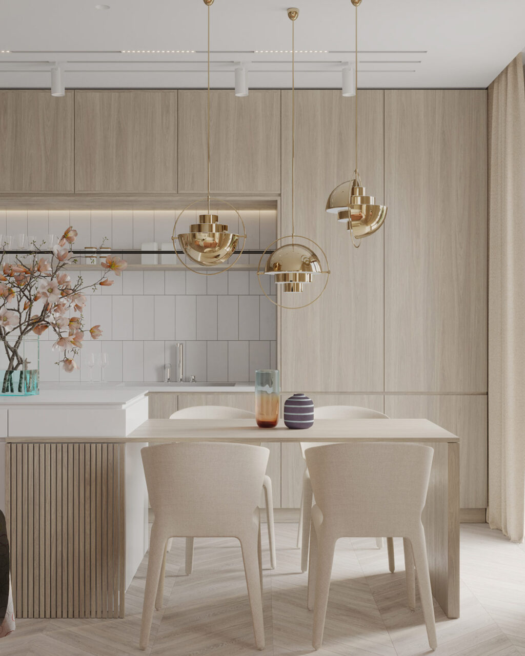 51 Gold Kitchens With Tips And Accessories To Help You Design Yours