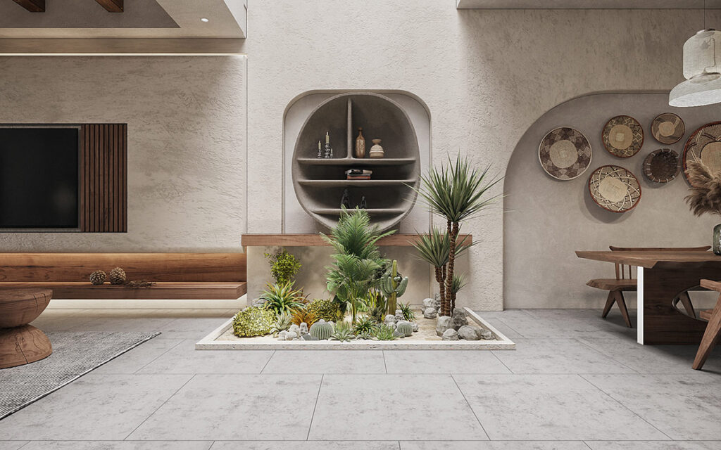 Rustic Nomadic Interiors With Botanical Beauty