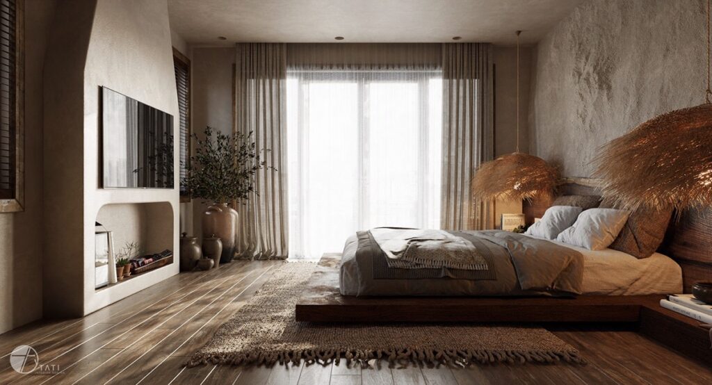 Rustic Nomadic Interiors With Botanical Beauty