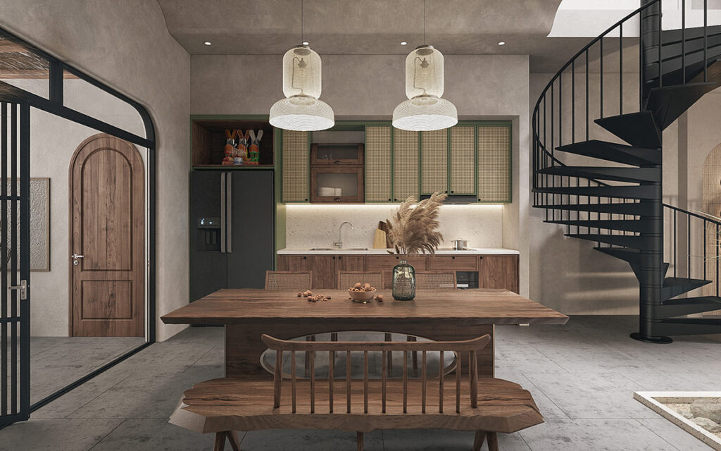 Rustic Nomadic Interiors With Botanical Beauty