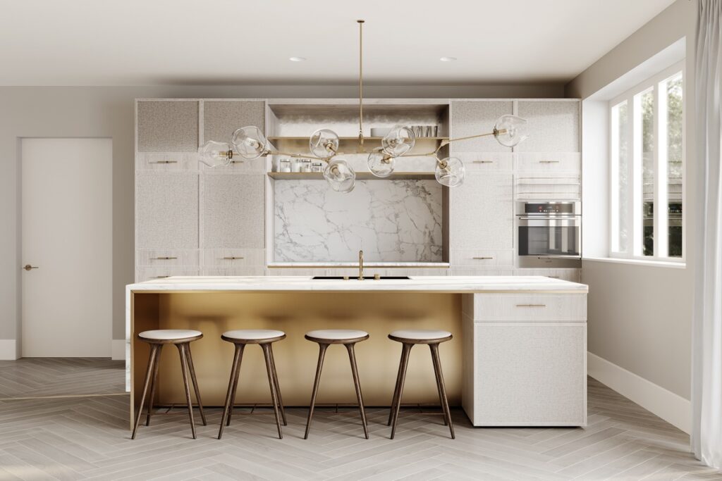 white kitchen gold hardware | Interior Design Ideas