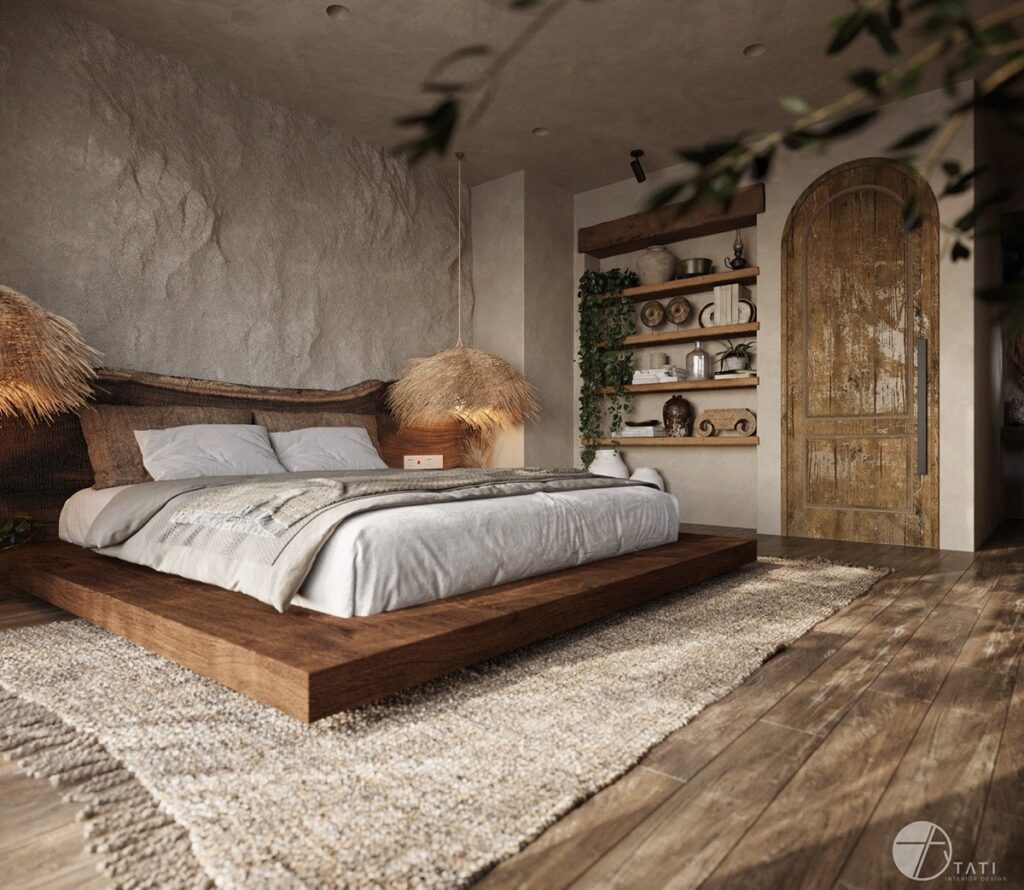 Rustic Nomadic Interiors With Botanical Beauty