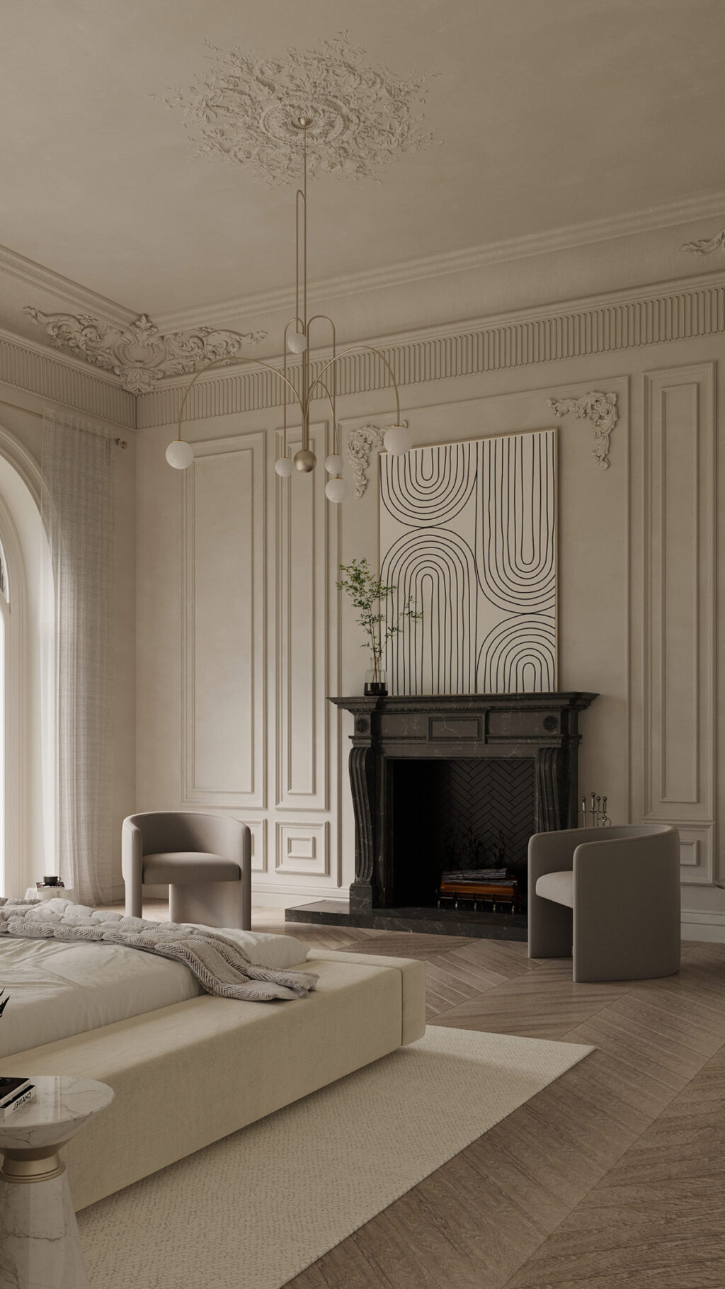 Three Different Approaches To Neoclassical Interiors