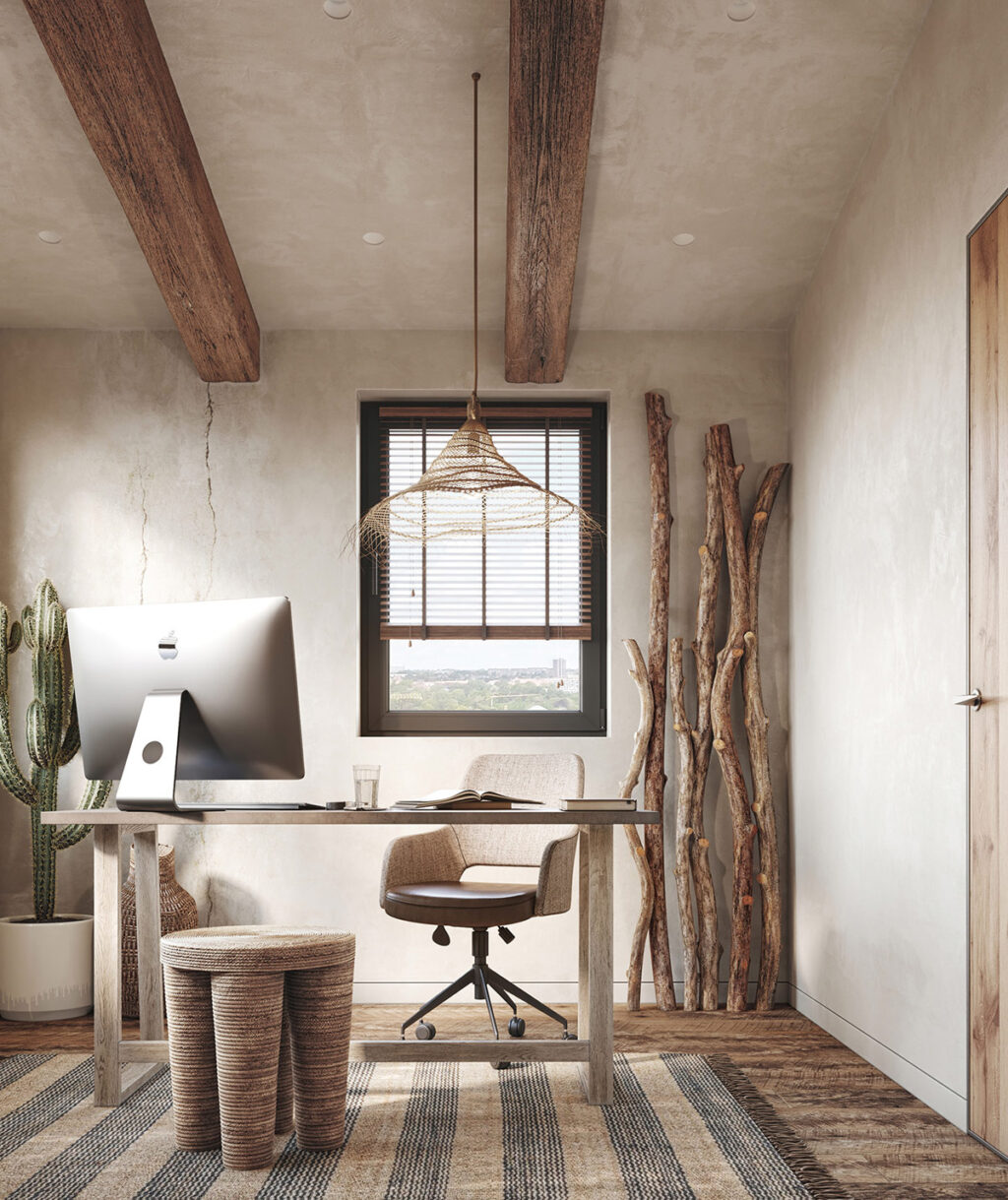 Deeply Rustic Interiors Meet Boho & Nomadic Melds