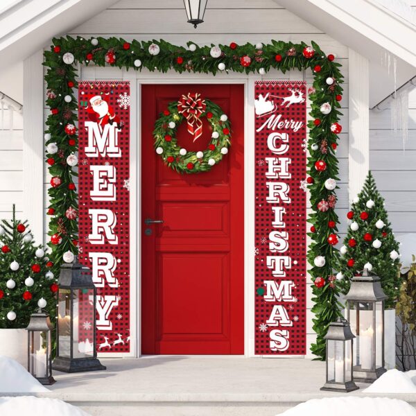 51 Christmas Door Decor Ideas to Spread Cheer This Holiday Season