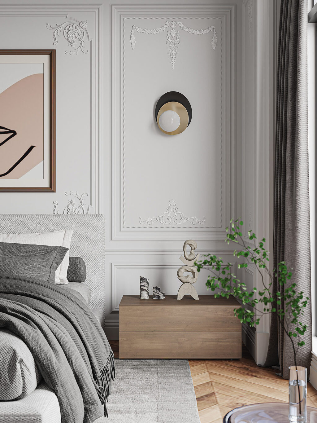 Three Different Approaches To Neoclassical Interiors