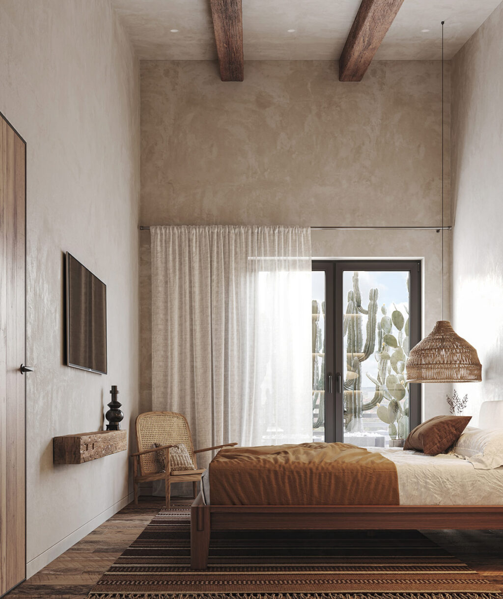 Deeply Rustic Interiors Meet Boho & Nomadic Melds