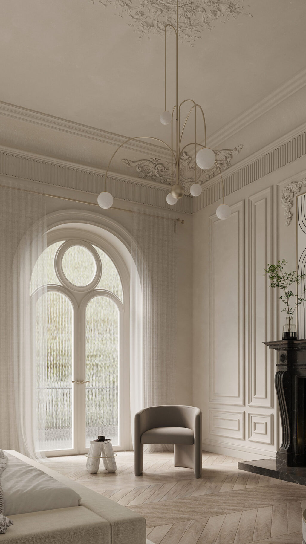 Three Different Approaches To Neoclassical Interiors