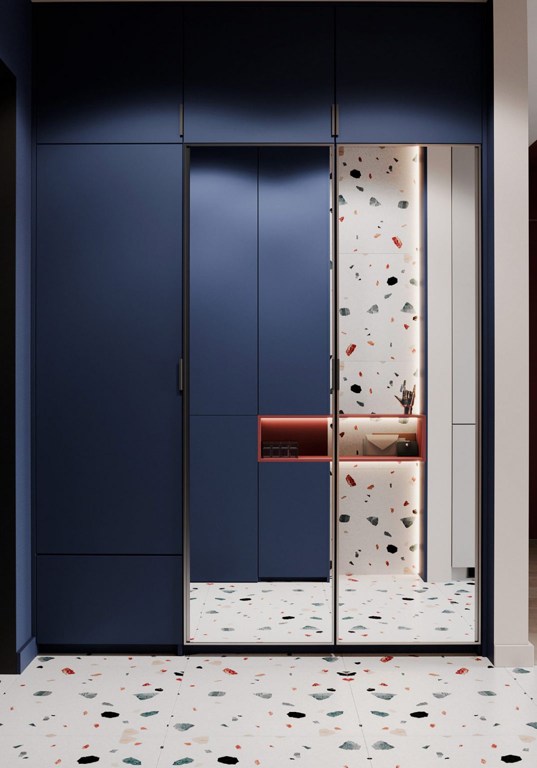 colorful floor tiles | Interior Design Ideas