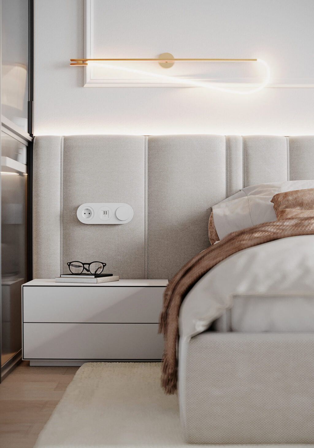 gold wall mounted light | Interior Design Ideas