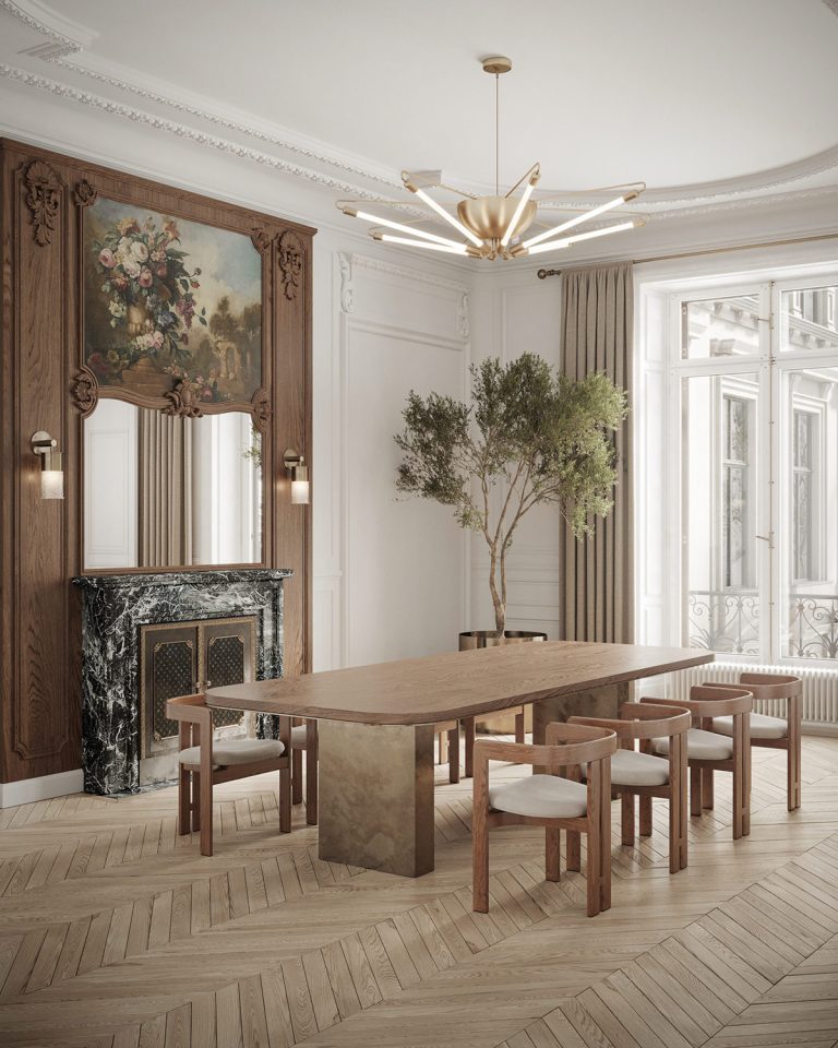 Extravagant Interiors That Exude Elegance From Stunning Boiserie