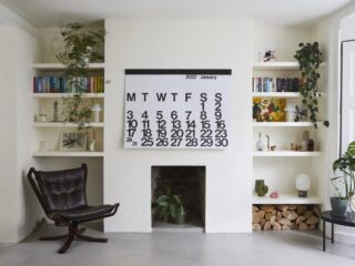 Product Of The Week: Modernist Monochrome Wall Calendar