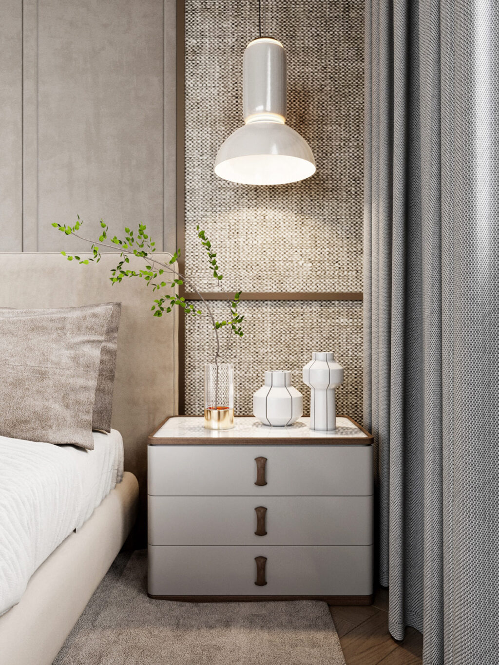 bedside drawer unit | Interior Design Ideas