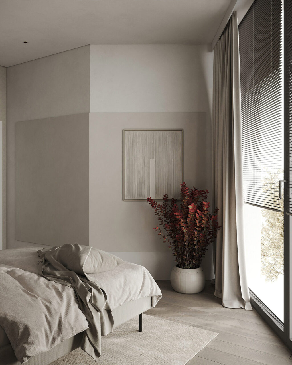 Super Soft Monochrome Decor & Modern Lighting Inspiration
