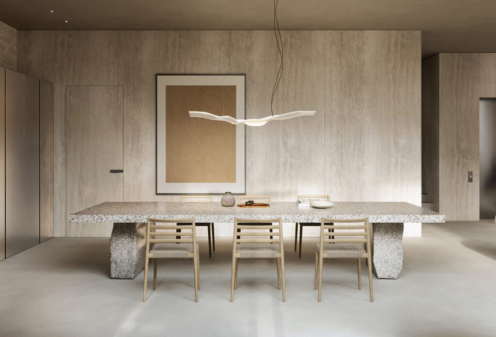 long dining table | Interior Design Ideas