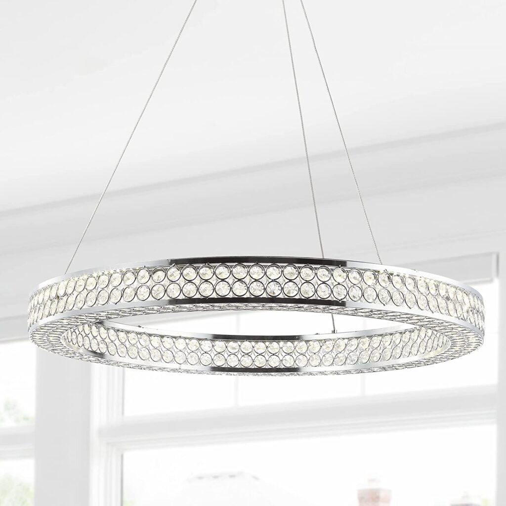 51 Circle Chandeliers that Put a Modern Spin on Classic Lighting
