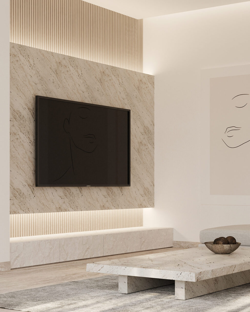 Carving Out Luxury Interiors With Stone And Wood Decor