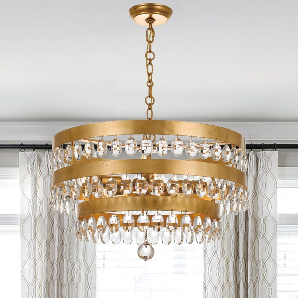 51 Circle Chandeliers that Put a Modern Spin on Classic Lighting