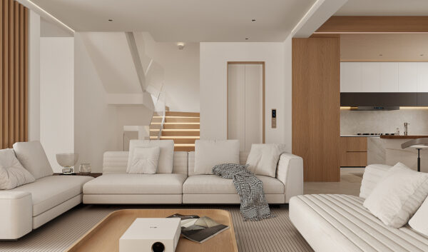 Muted Modern Home Interiors That Promote Calm & Relaxation