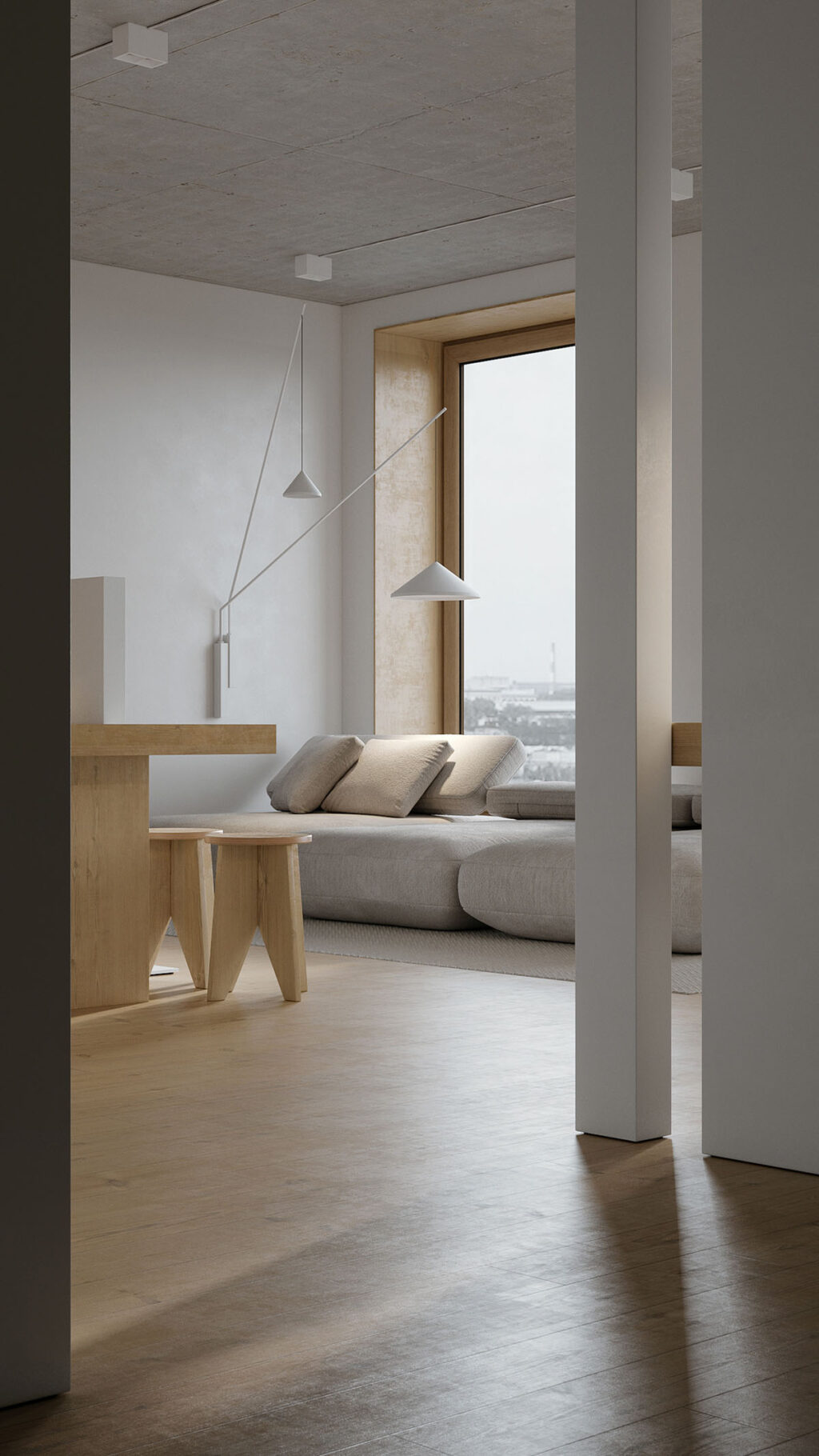 Muted Modern Home Interiors That Promote Calm & Relaxation