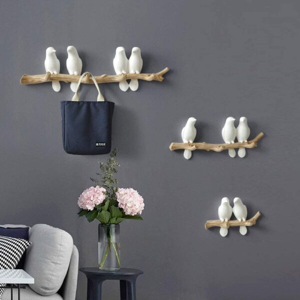 cute wall decor for living room white birds on branches unique wall ... cute wall decor for living room white birds on branches unique wall ...