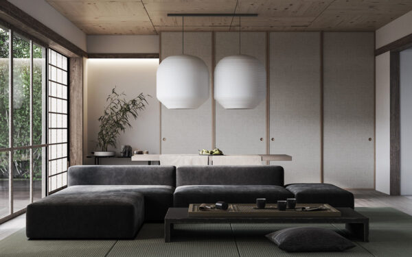 grey modular sofa | Interior Design Ideas