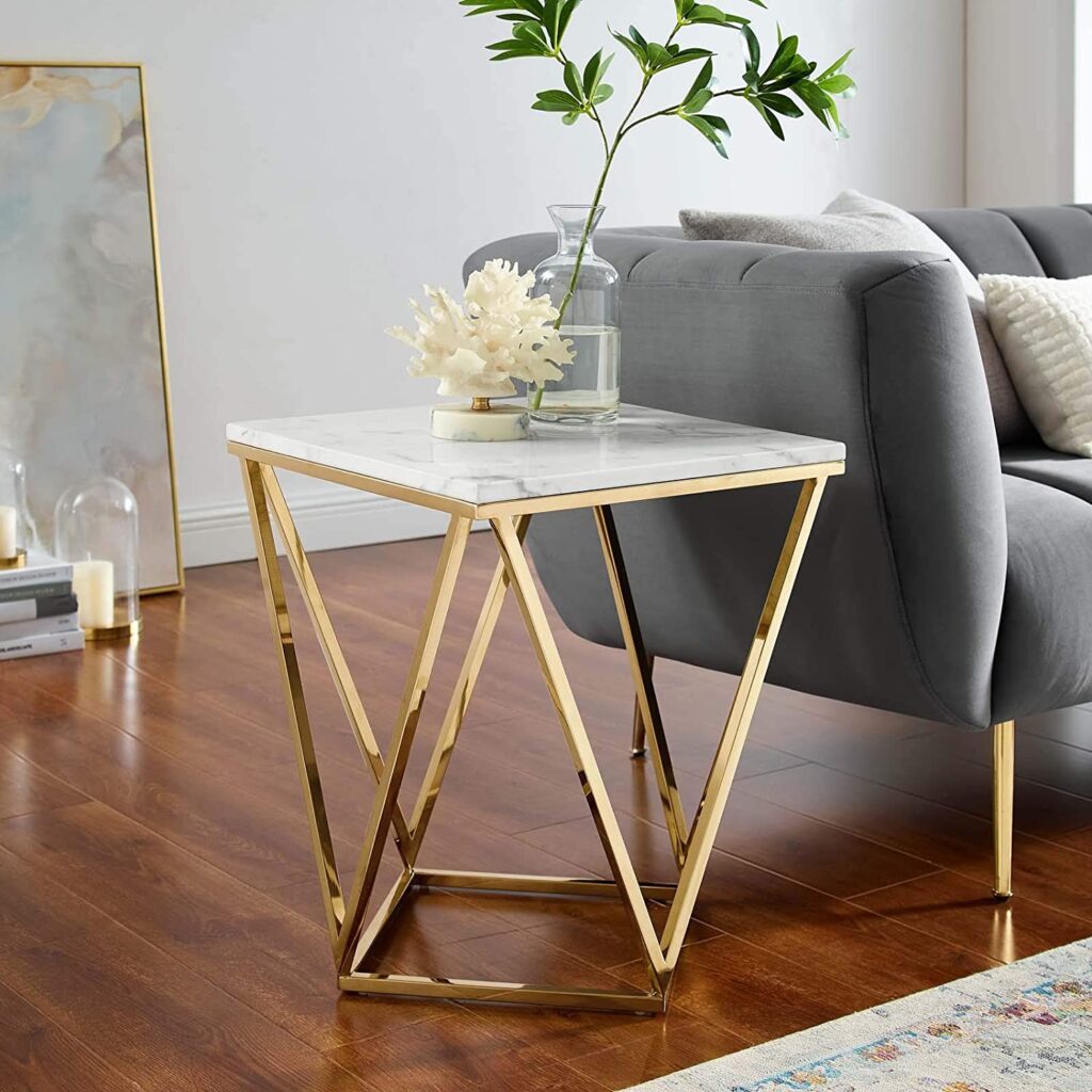 51 Marble and Faux Marble Side Tables for a Touch of Luxury Anywhere