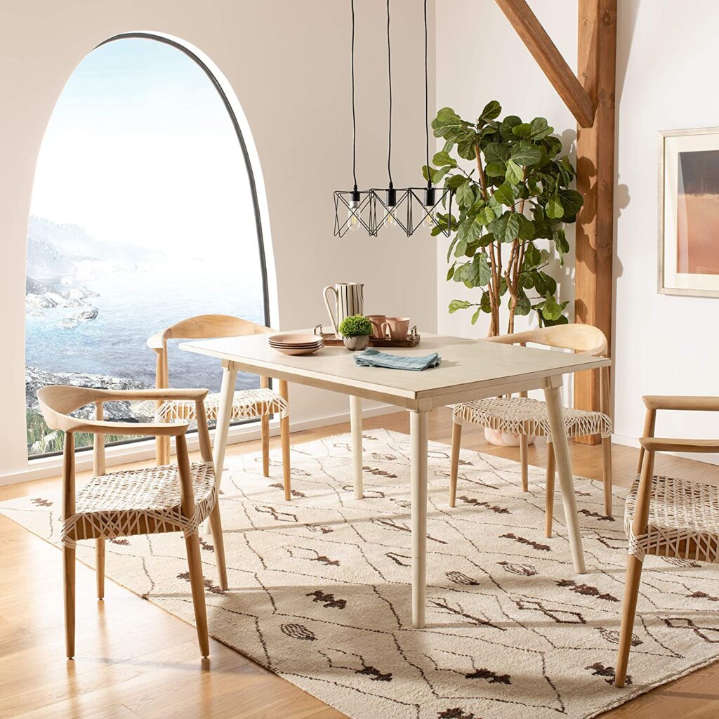 51 White Dining Tables for A Bright Dining Room Refresh