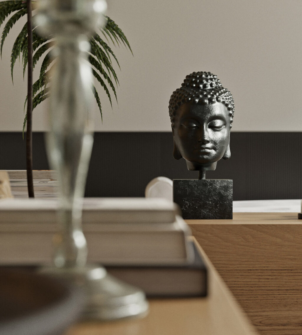 Luxury Chinese-style Villa Interiors & Serene Courtyards