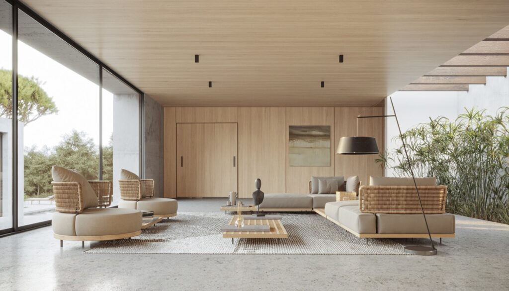 40 Light Filled Living Rooms Connected With Nature