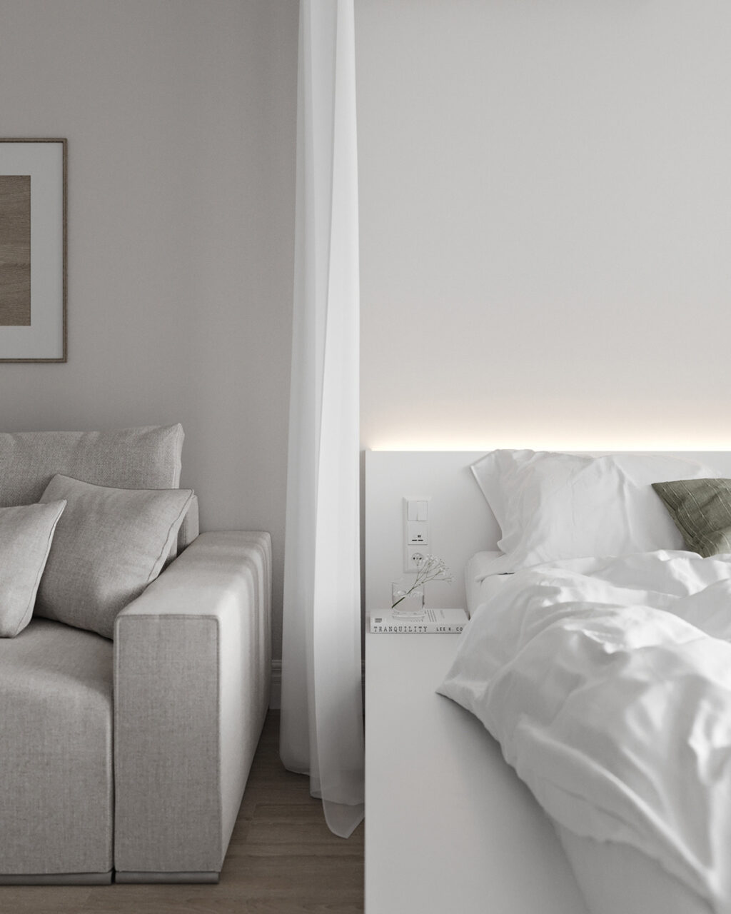 Cozy 35 Square Meter Apartment Makeover With Floor Plan