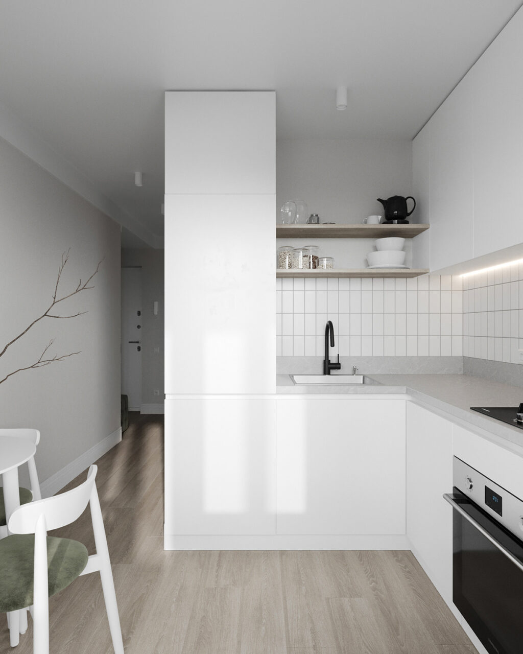 Cozy 35 Square Meter Apartment Makeover With Floor Plan